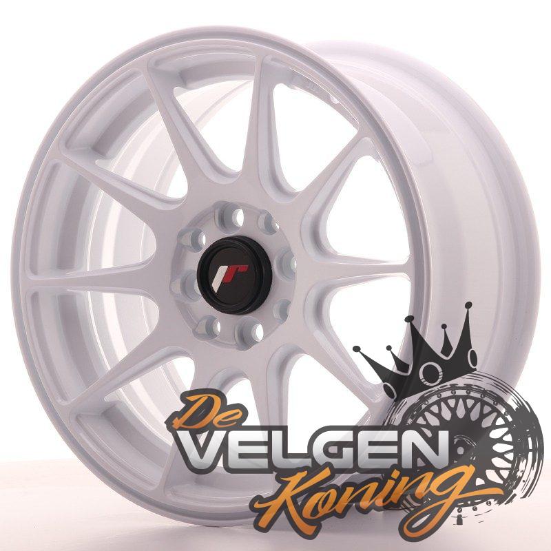 JR-Wheels JR11 Wheels White 15 Inch 7J ET30 4x100/108 - De Velgenkoning